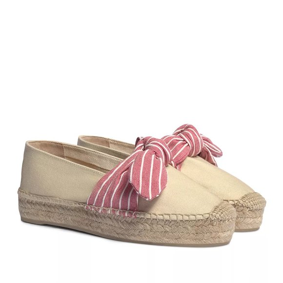 Castaner | Shoes | Kay Striped Bow Espadrille Flats Castaner | Poshmark